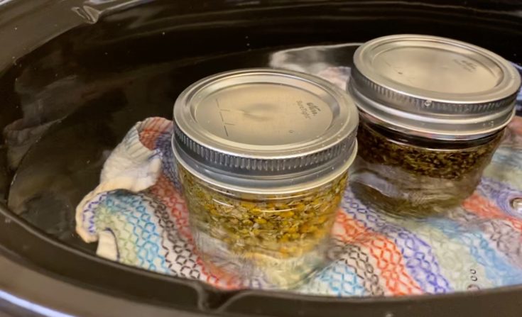 How to Make Herb-Infused Oil in a Crock-pot • The Crunchy Ginger