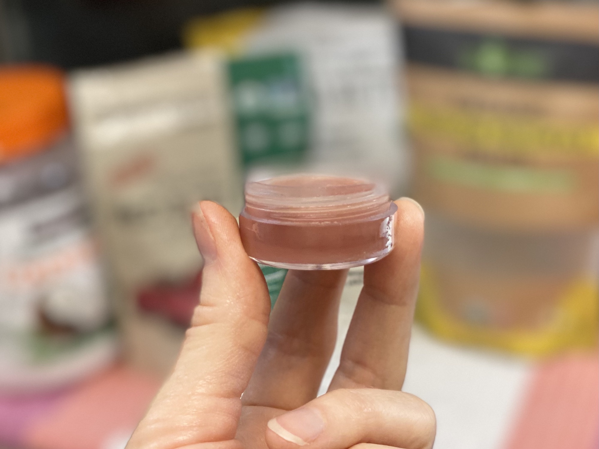 DIY Glossy Pink Beetroot Lip Balm • The Crunchy Ginger